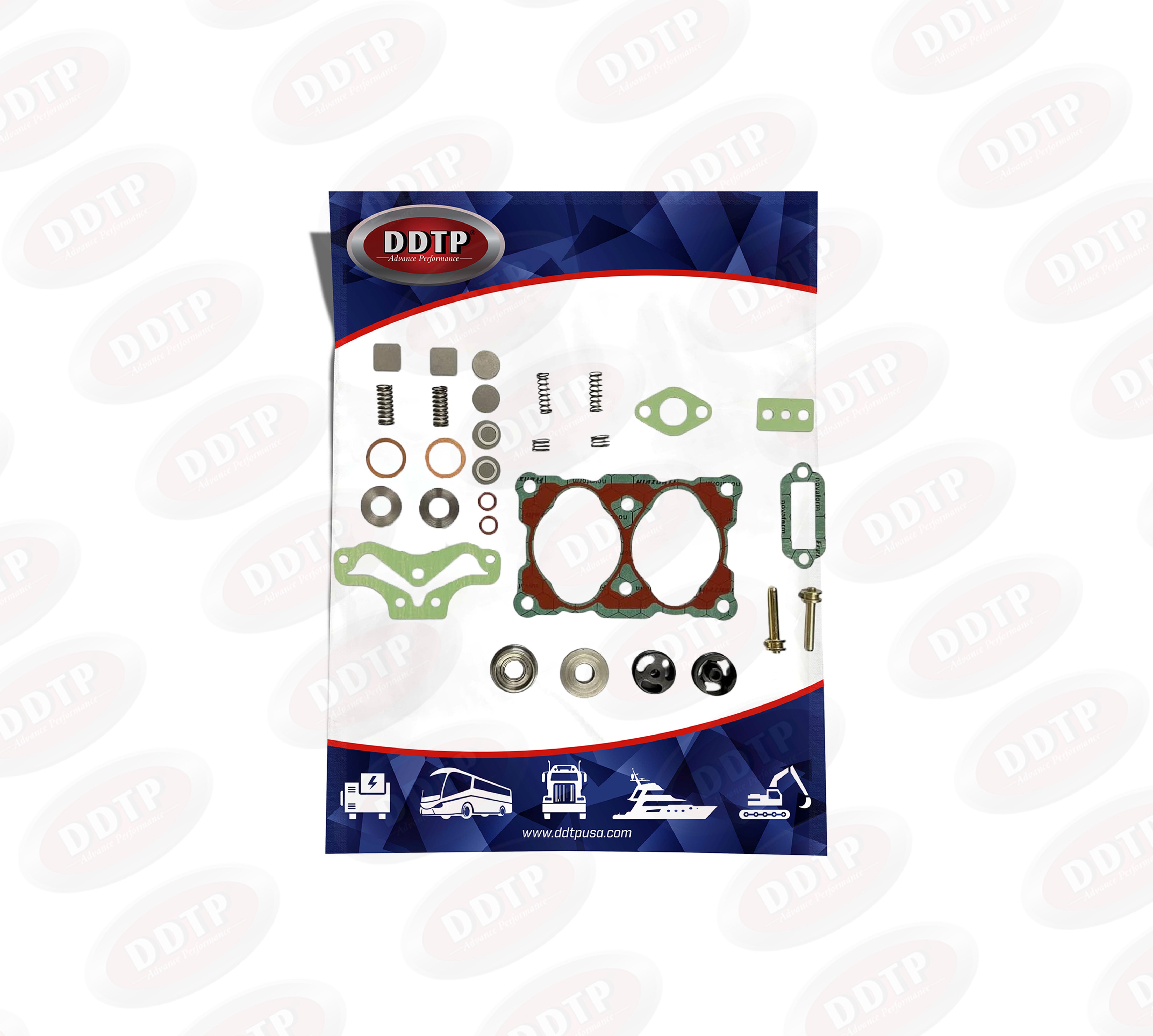 Air Brake Compressor Repair Kit S60 12.7L TF-550 (23522122) – DDTP ...