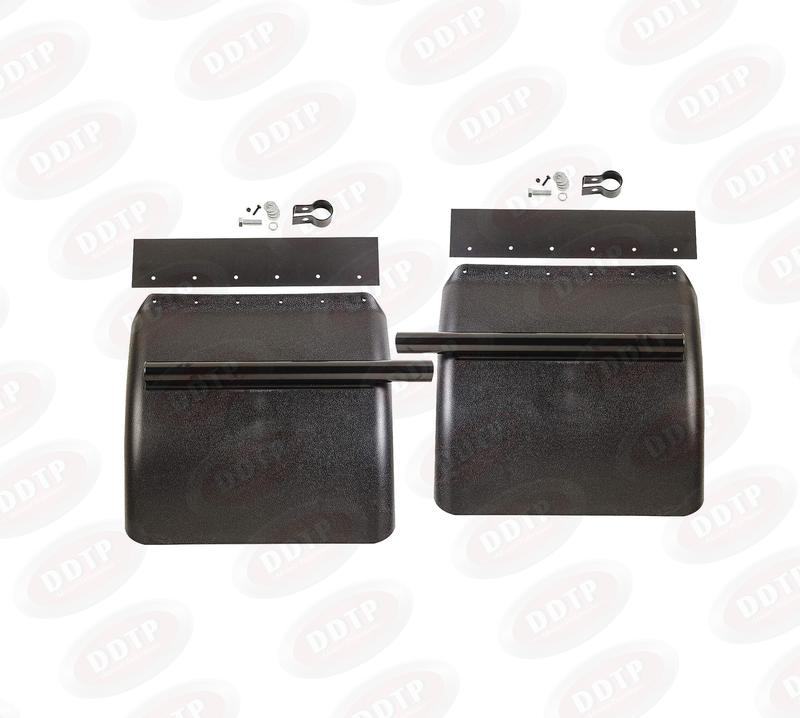 Quarter Fender Black Polyethylene Set (Right & Left) with Hardware ...