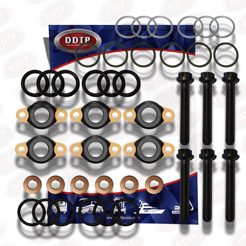 Injector Seal Kit W/Bolt and Cup Seal Ring DD15 Six Pack ( A4600700987 ...