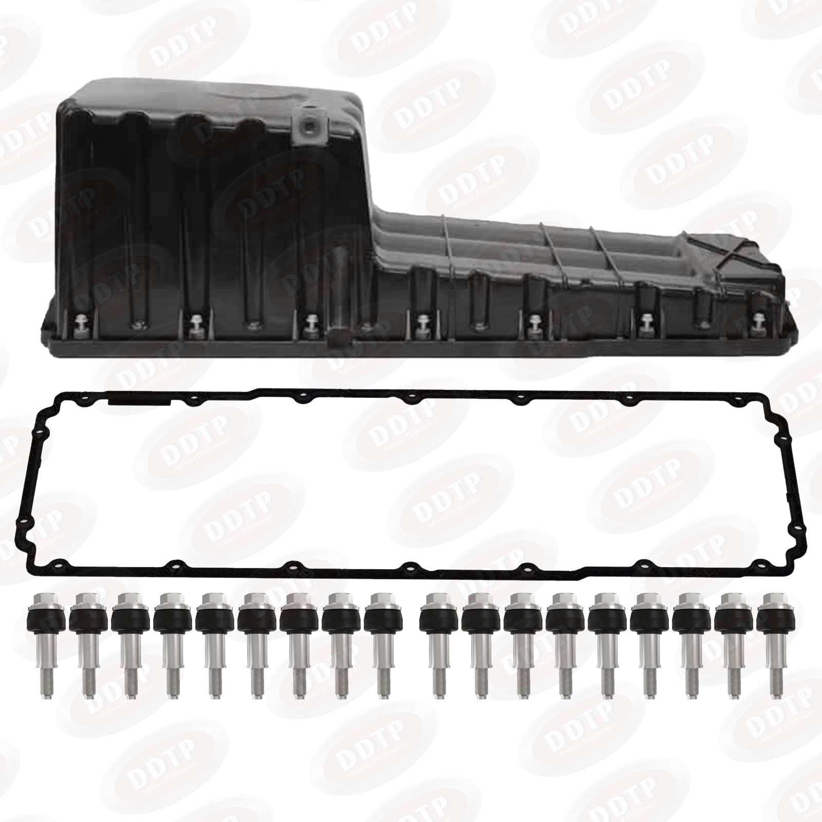 Oil Pan ASM, Isolator Bolts & Gasket Detroit Diesel DD15 (A4720102313 ...