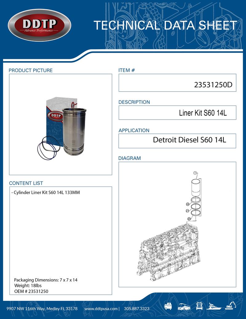 Liner Kit S60 14L – DDTP STORE ONLINE