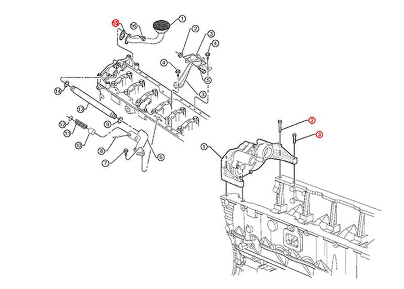 Oil Pump Mounting Kit S60 ( 23505992 ) – DDTP STORE ONLINE