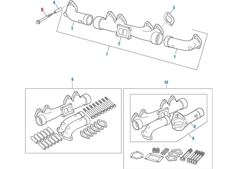 Bolt Exhaust Manifold Cummins ISX (4965698) – DDTP STORE ONLINE