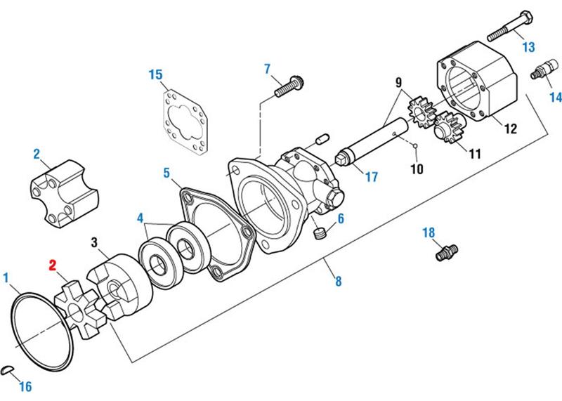 Fuel Pump Coupling Detroit Diesel S60 12.7L ( 23505249 ) – DDTP STORE ...