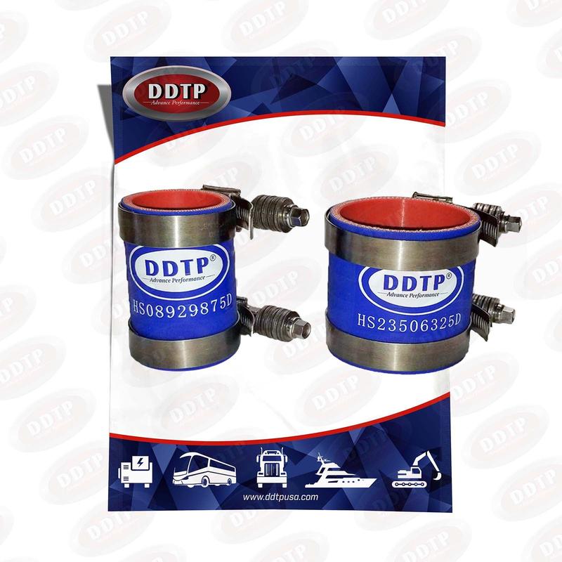 Silicone Coolant Hoses and CT Clamps Kit for Detroit Diesel Series 60 ...